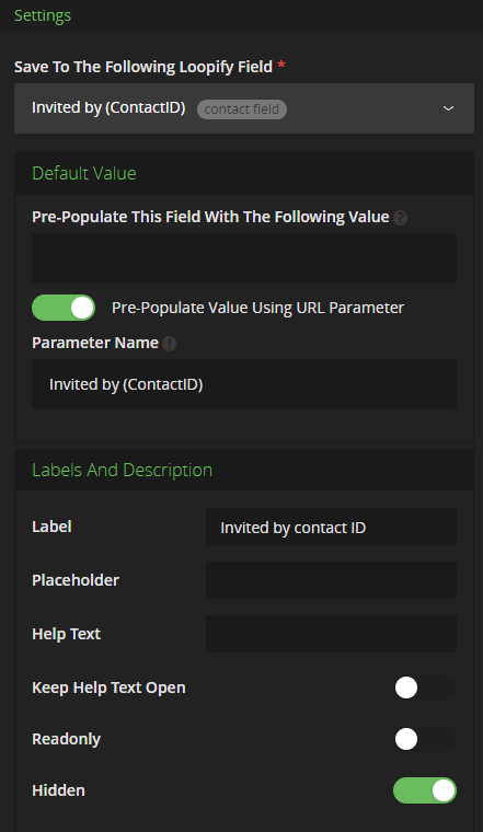 The Switch contact block (and a 'Recruit a friend' Flow example) – Loopify Help Center
